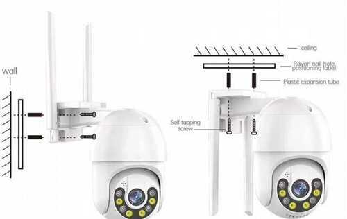 Видеокамера поворотная 3Mp Wifi