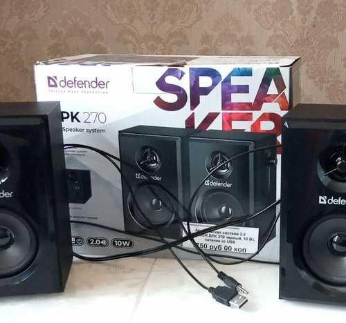 Кололнки для компьютера Defender SPK 270