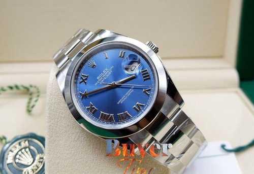 Часы Rolex Datejust 41 mm blue