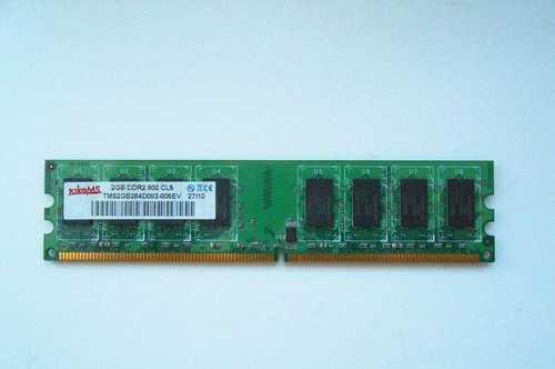 Оперативная память TakeMS 2GB DDR2 800 CL5