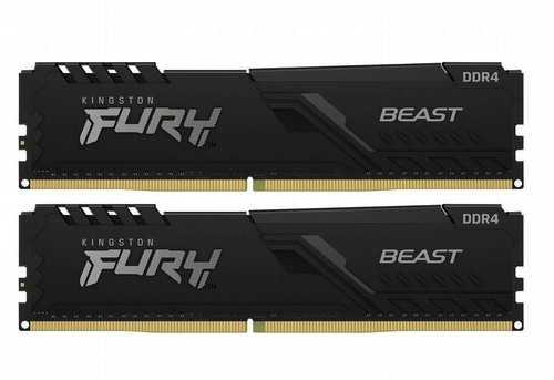 Оперативная память Kingston fury Beast Black, 16 Г