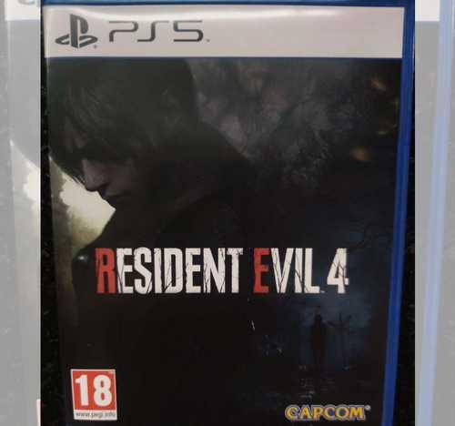 Диск ps5 Resident Evil 4