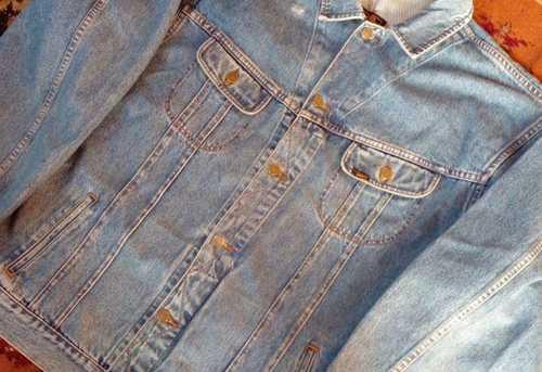 Пиджак мужской джинсовый 62р