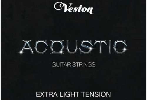 Veston A1047S - струны для акустической гитары, оп