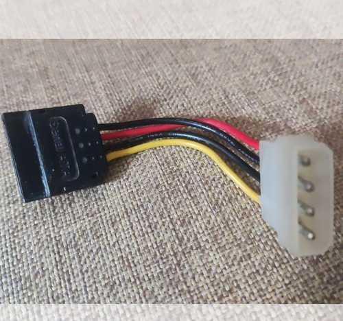 Кабель питания molex serial ata