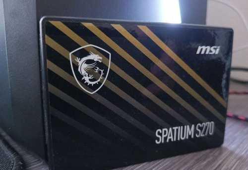 240 GB SATA SSD MSI spatium S270