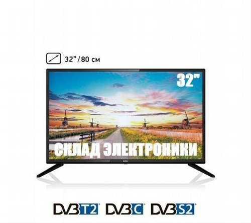 Телевизор 32" 2 пульта BBK новые
