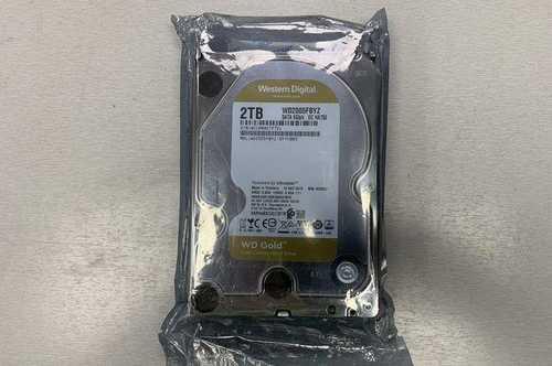 Жесткий диск 2Tb WD gold