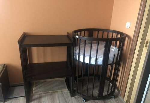 Детская кроватка из бука 8 в 1 от MIO letto