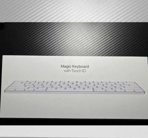 Apple magic keyboard with touch id