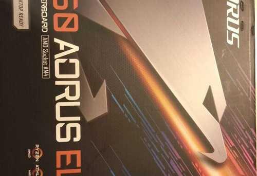 Коробка Gigabyte Aorus B450 Elite