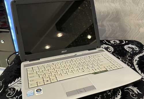 Ноутбук Acer aspire 4720Z работает
