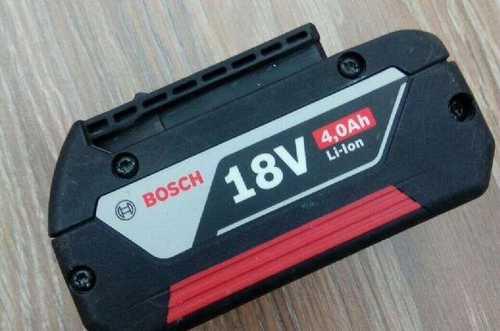 Аккумулятор bosch 18v 4ah