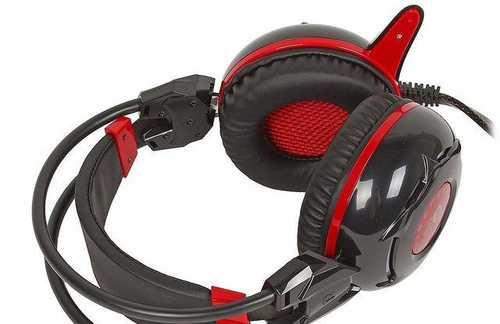 Наушники A4Tech Bloody G300 Black-Red