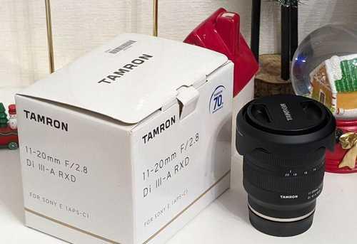 Tamron 11 20mm f 2.8