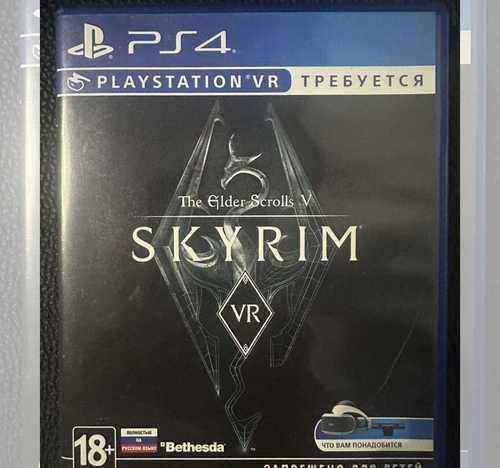 Игра Skyrim vr ps4