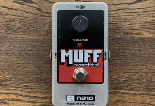 Педаль Electro-Harmonix (EHX) Muff Overdrive