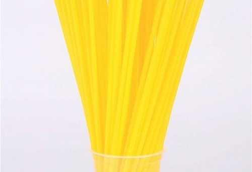 Палочки для сахарной ваты желтые (100шт)