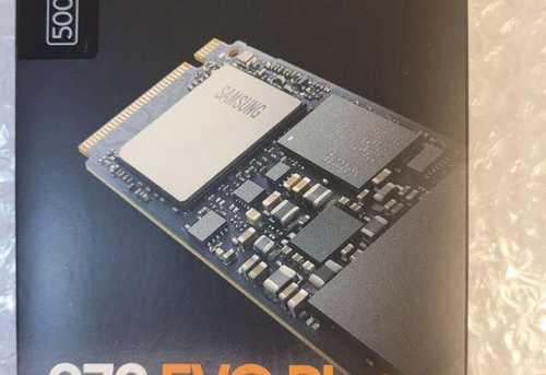 SSD накопитель Samsung 970 EVO Plus 500Gb новый