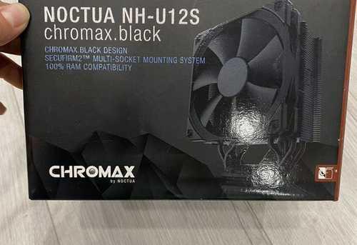 Кулер для процессора noctua nh-u12s chromax.black