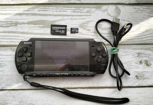 Sony PSP 3008 прошита, карта памяти 64gb