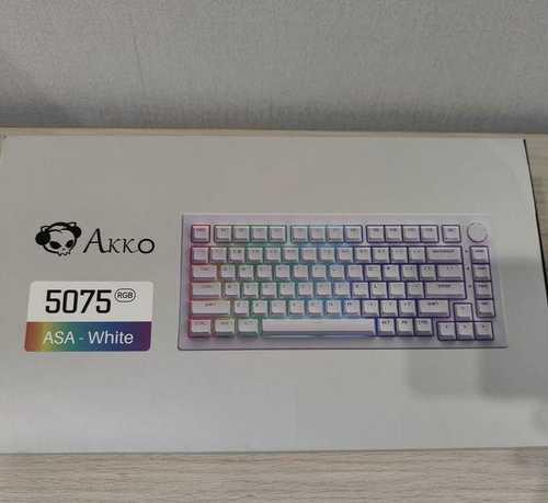 Клавиатура Akko 5075S White