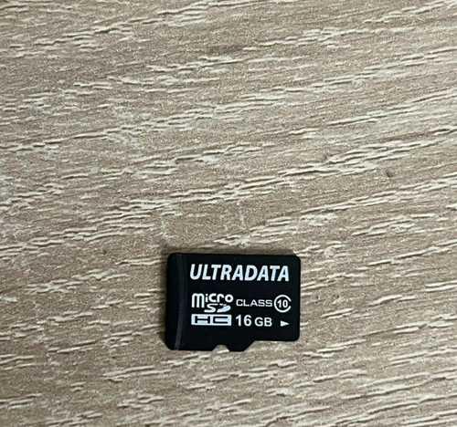 Карта памяти microsd 16 GB
