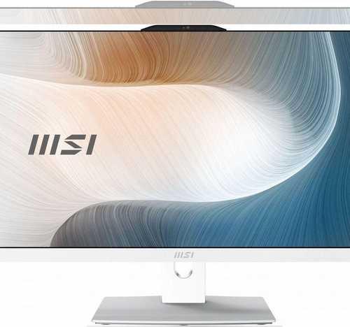 Моноблок MSI Modern AM242P 1M-1023XRU, 23.8", Intel Core 5 120U, 16гб, 1тб, 256гб SSD, Intel Graphic