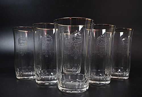 Коллекционные стаканы. Богемия. 1959г