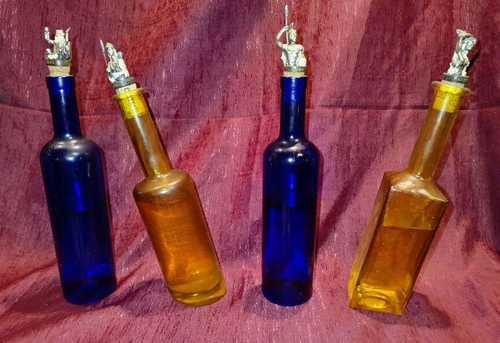 Бутылки из цветного стекла
