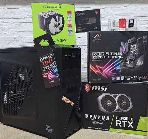 Игровой пк RTX 2070 / i7 / 16GB / SSD M2 512 GB