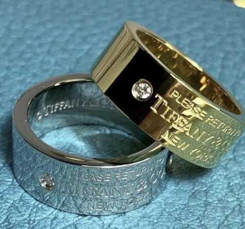 Кольцо Tiffany&Co с цирконами