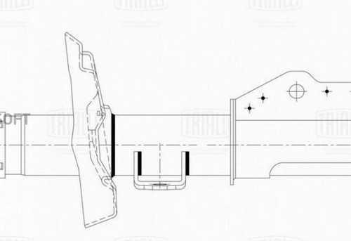 Trialli AG21363 Амортизатор для а/м Opel Astra J