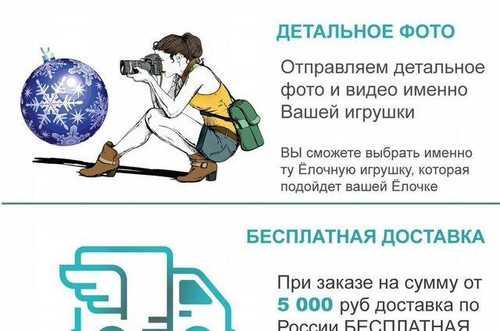 Елочные игрушки ручной работы от Российского произ