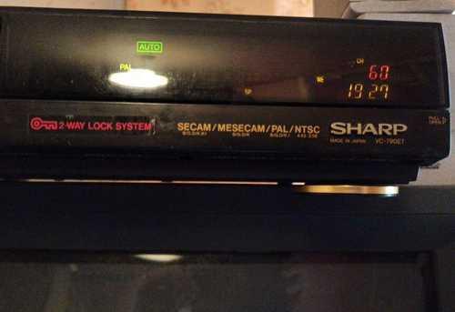 Видеомагнитофон Sharp VC-790 Super Multi Japan 90г
