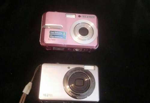 Компактные фотоаппараты Samsung s760 & pl50