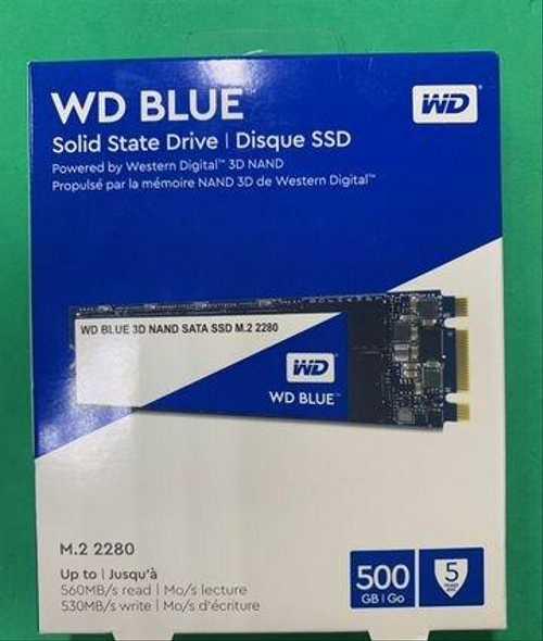 Western Digital SSD Blue 500gb TLC m2 SATA