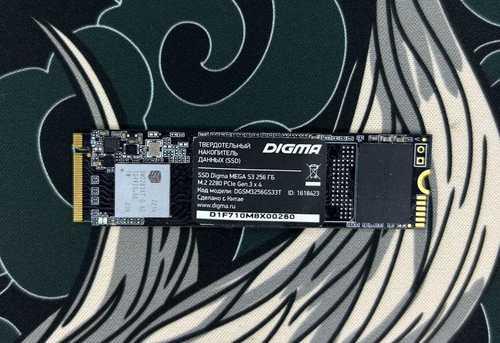 SSD M2 Digma mega S3 256GB