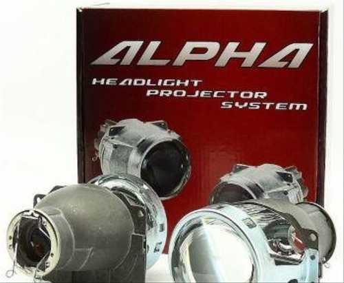 Билинзы Alpha koito Q5 3.0 Микропризма (H7/D2S) 2ш