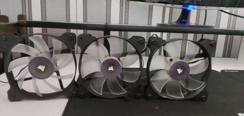 Комплект вентиляторов Corsair Purple 120мм