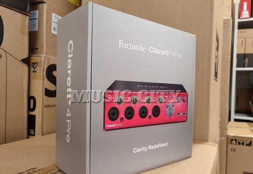 Focusrite Clarett+ 4Pre интерфейс