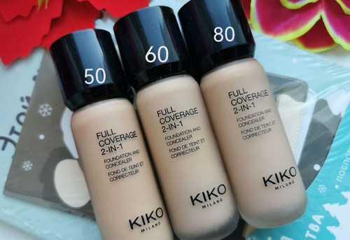 Kiko Milano Тональный, консилер, пудра, Тушь,тени