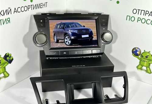 Магнитола 4GB/32 2К qled Toyota Highlander XU40