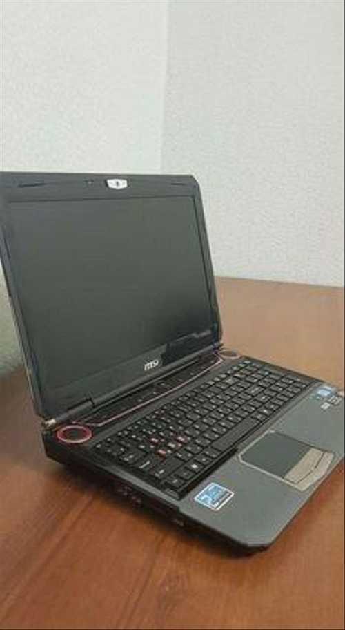 Игровой ноутбук MSI i7 16gb gtx460 fhd новый аккум