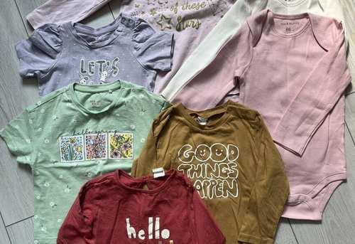 Одежда на девочку 74 80 86 92 h&m babygo sela