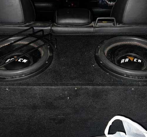 Сабвуфер DL Audio Raven 12x2 в коробе 120л