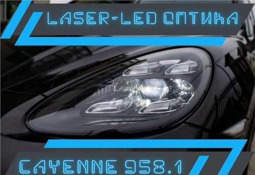 Фары Porsche Cayenne 958.1 laserled (959 style)