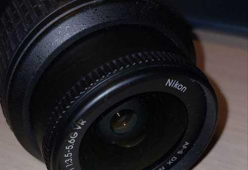 Объектив на камеру nikon 18-55 mm