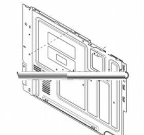 Крышка задняя HP CP 3525 RC2-5048-000