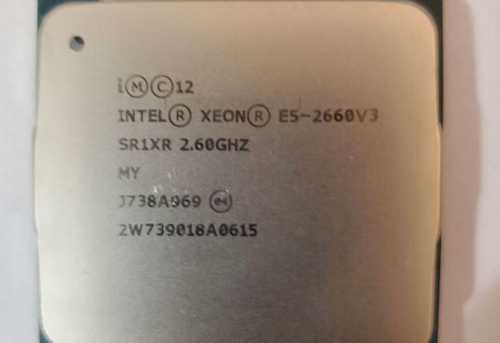 Процессор Intel Xeon e5 2660 v3 сокет lga2011-3